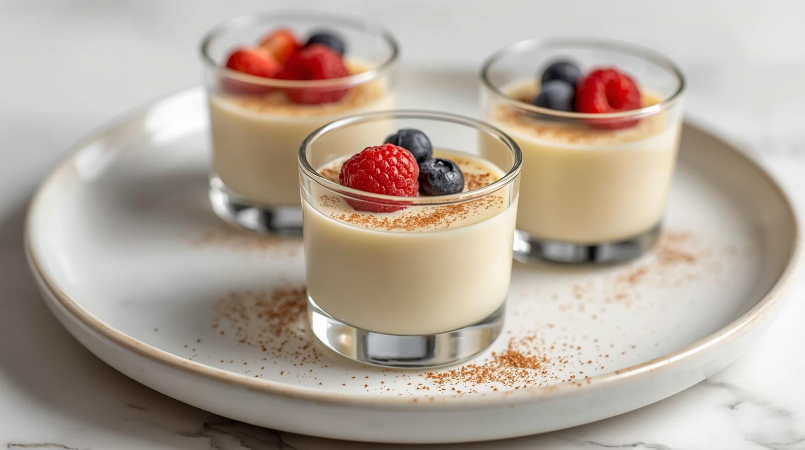 Vanilla Chai Panna Cotta Recipe - Chip Cooks