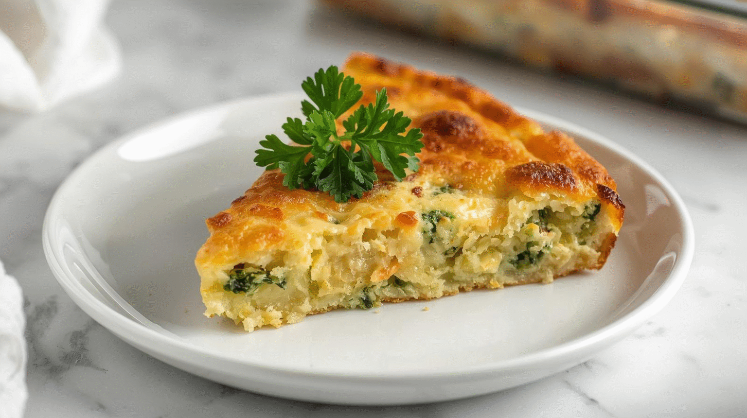Cheddar Broccoli Cottage Cheese Breakfast Casserole - Chip Cooks